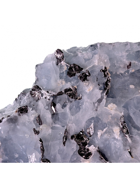 Graphite, calcite, Gouvernor Talc Company, États-Unis, 60 grammes