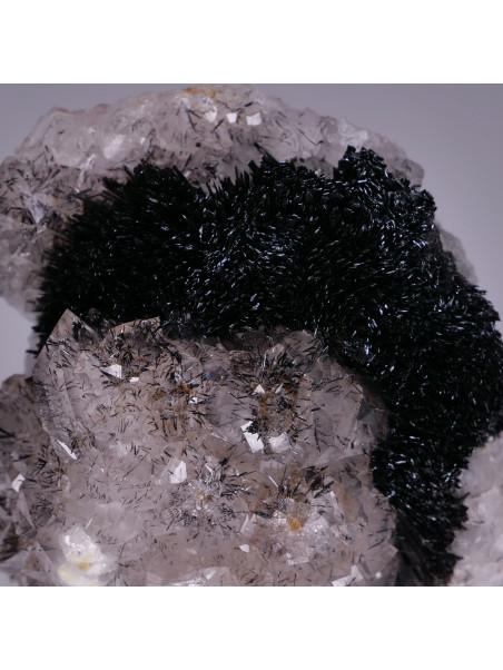 GOETHITE on QUARTZ - Amerzgane Cercle, Ouarzazate Province, Drâa ...