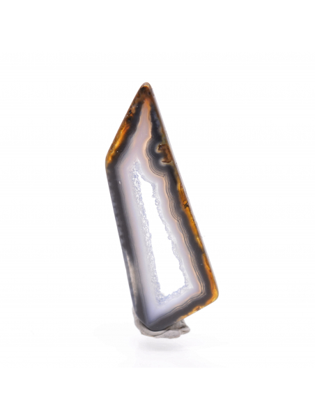 Agate polyédrique - Sitio Garguelo, Cachoeira dos Indios, Paraiba, Brésil.