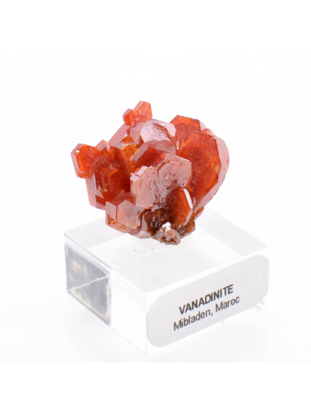 Vanadinite - Mibladen, Morocco